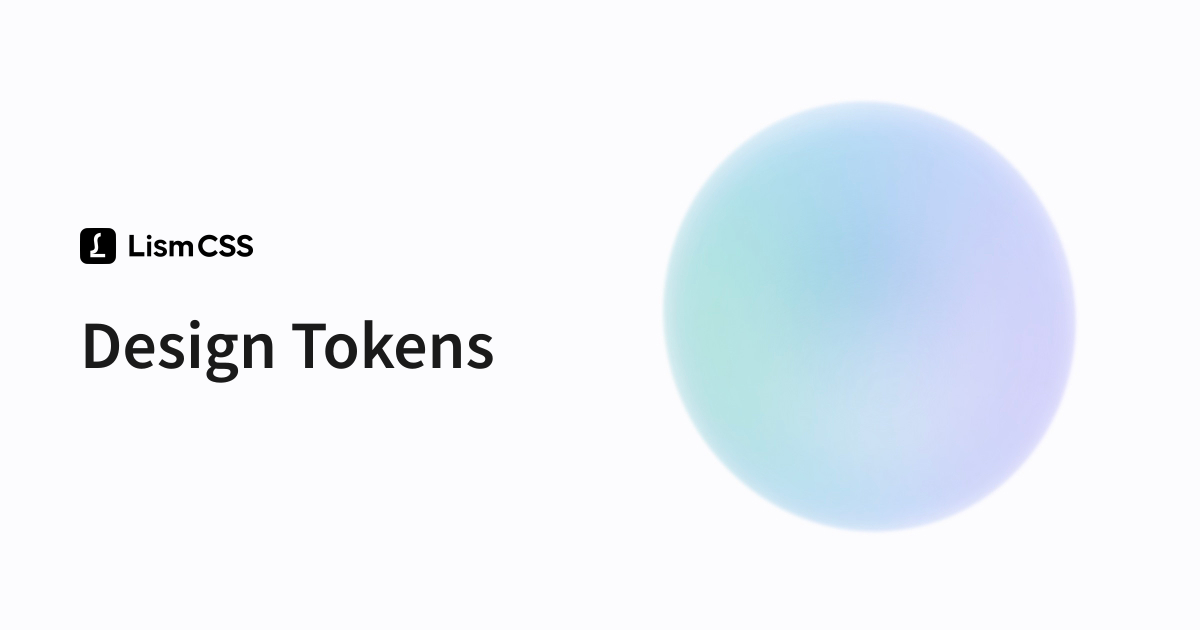 Design Tokens - Lism CSS